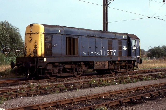 6X4 COLOUR RAILWAY photograph Class 20 20071 at Bescot 11.83 £1.00 ...