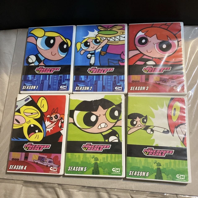 THE POWERPUFF GIRLS Complete Series 10th Anniversary Collection (DVD ...