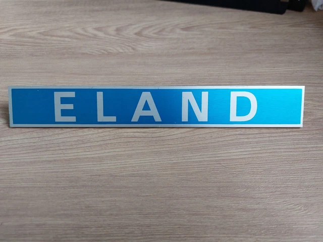 BRITISH LEYLAND ELAND Truck Lorry Commercial Vehicle Badge Mascot Sign ...