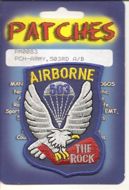 MILITARY PATCH U.S. ARMY " 503 Airborne Regiment" World War 2 £5.60 ...
