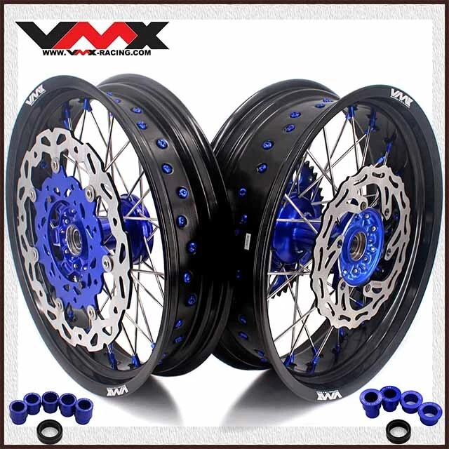 VMX 3.5/5.0 SUPERMOTO jante adaptée à Yamaha YZ250F YZ450F YZ125 250 ...