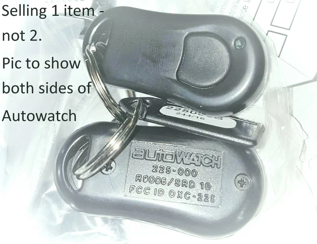 AUTOWATCH CAR ALARM Immobiliser 1 Button Peanut REMOTE ONLY! 225-000 ...