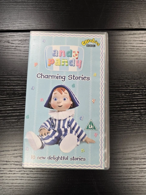 ANDY PANDY CHARMING Stories Cbeebies Bbc Video Pal Vhs Video Kids ...
