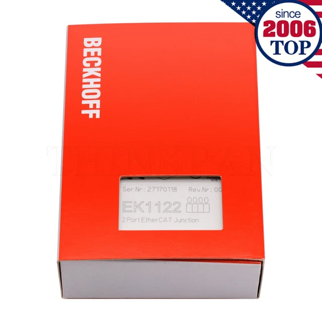 NEW BECKHOFF EK1122 2-port EtherCAT Junction EK1122 PLC Module $107.91 ...