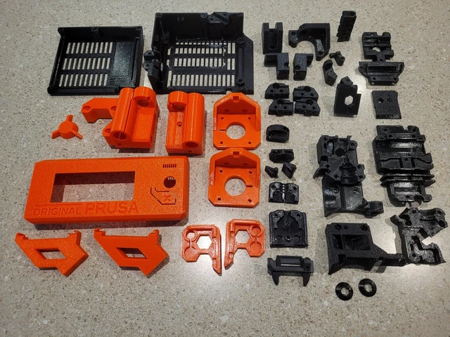 3D PRINTED PARTS for the PRUSA MK3S+ PETG Parts with ASA Fan Shroud £47 ...