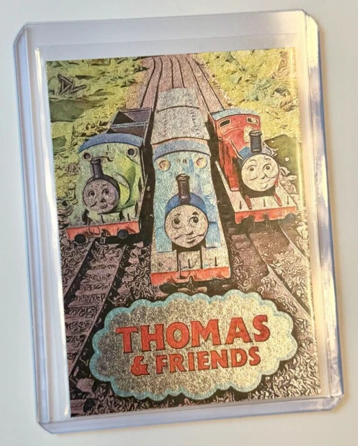 THOMAS & FRIENDS Platinum Artist Signed “Childhood Classic” Trading ...