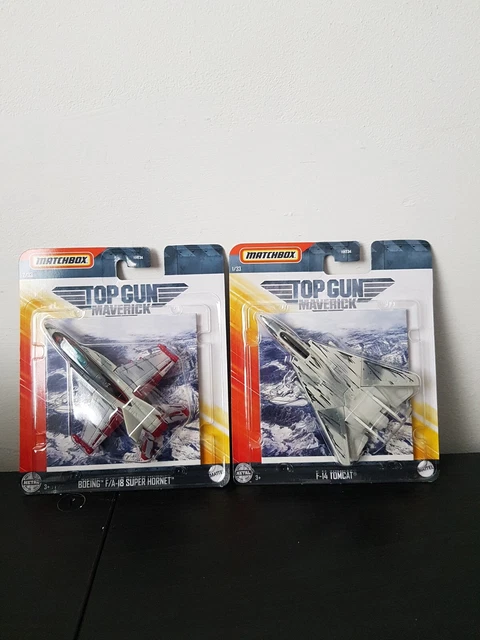 MATCHBOX SKY BUSTERS Boeing F/A-18 Super Hornet 2/33 Top Gun Maverick F ...