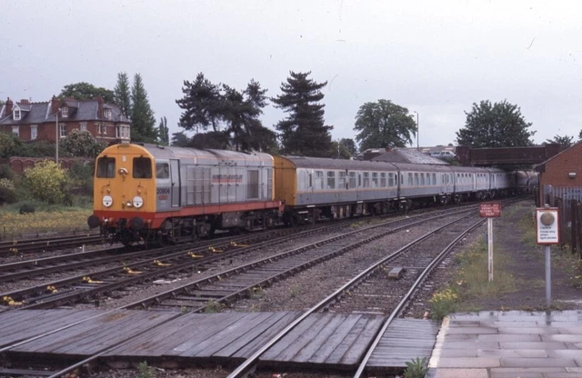 35MM SLIDE BR British Railways Diesel Loco Class 20 20904 @ Hereford ...