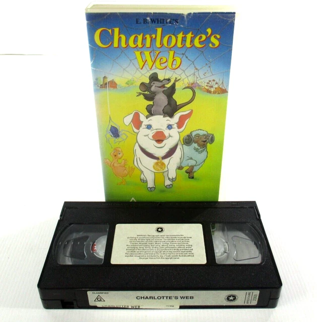CHARLOTTE'S WEB E. B. White's VHS G PAL 1992 Network Entertainment ...