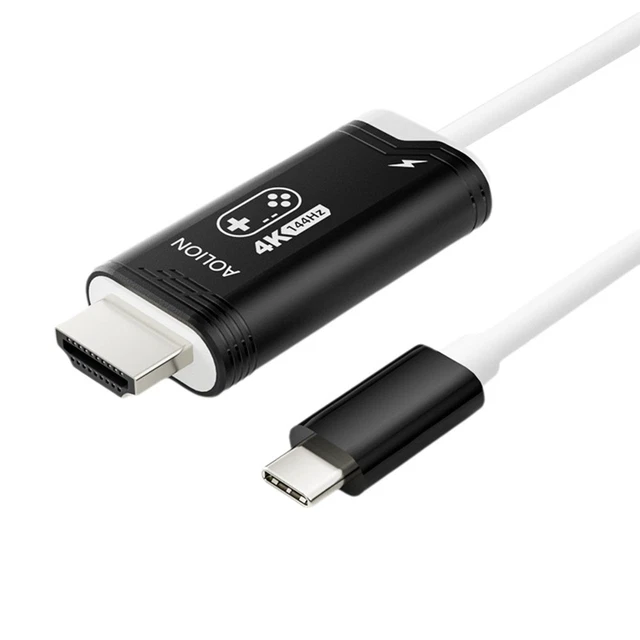 4K 144HZ USB C to HD Cable Switch 2 High-Speed TV &4194 £14.89 ...