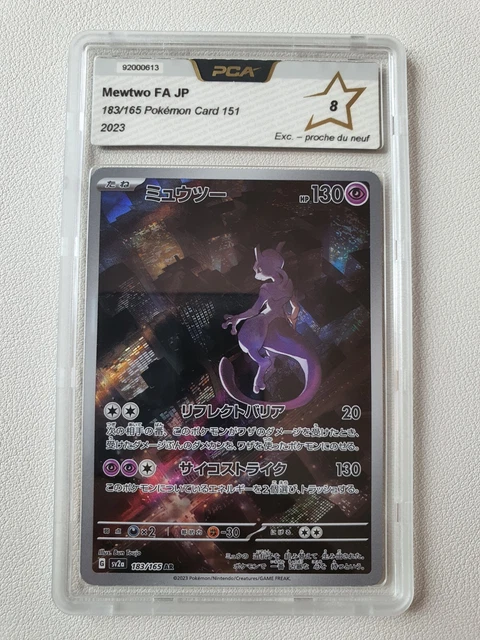 CARTE POKEMON PCA 8 Mewtwo FA Jap Set Pokemon 151 Ultra Rare PCA 8 EUR ...