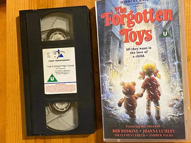 THE FORGOTTEN TOYS Bob Hoskins Joanna Lumley Childrens VHS Video pre ...
