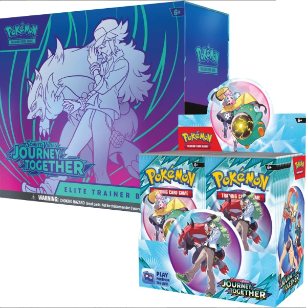POKEMON SCARLET & Violet Journey Together: Booster Box Elite Trainer ...