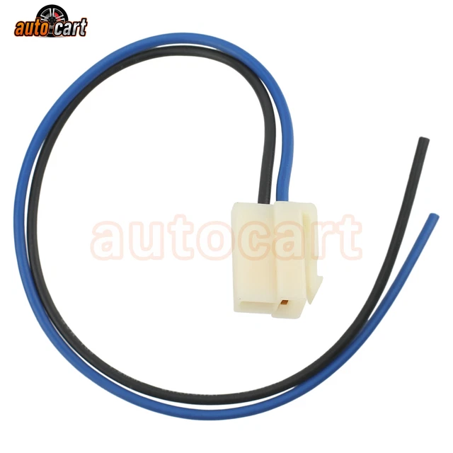 UNIVERSAL ELECTRIC COOLING Fan 2 Terminal Pigtail Plug Wire 1/4" Blade ...