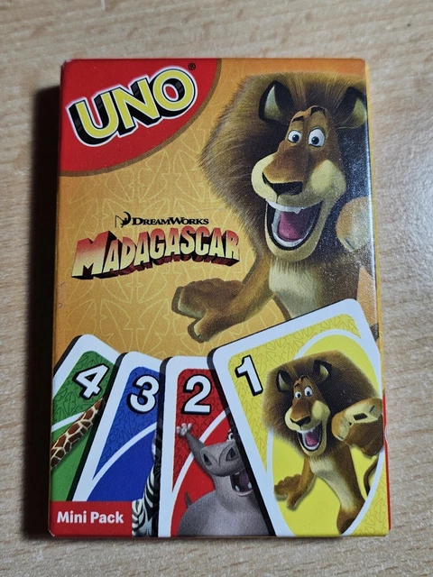 MCDONALD'S UK HAPPY Meal 2024 'DreamWorks' Mini Madagascar UNO Cards £3 ...