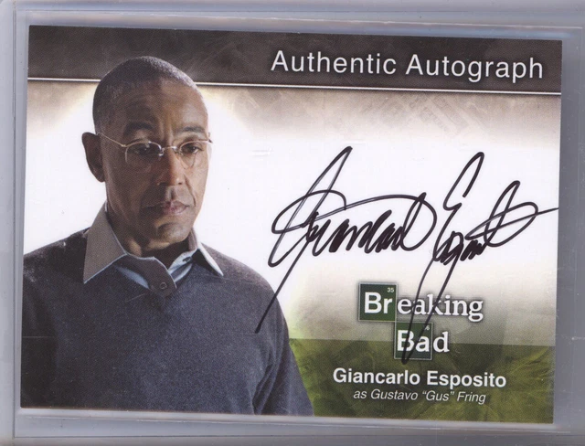 GIANCARLO EXPOSE AS Gus Fring 2014 Cryptozoic Breaking Bad #A4 On-Card ...