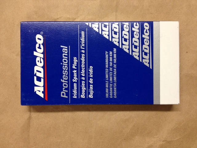 AC DELCO 41-103, Iridium Spark Plug, Set of 4, Chevrolet, GMC, Buick ...