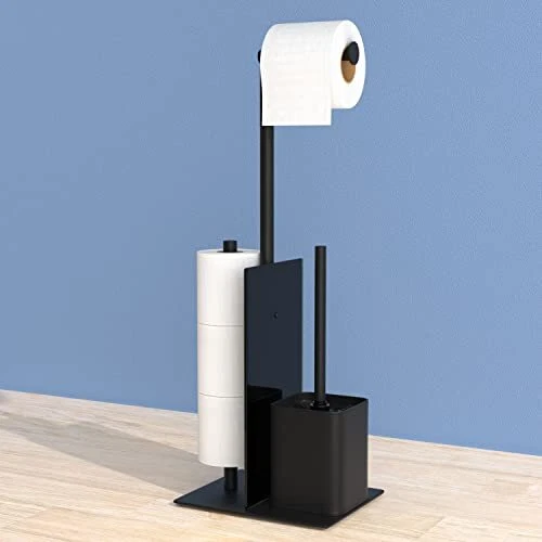 PORTE PAPIER TOILETTE avec Brosse WC - Porte Rouleau Papier Toilette ... PORTE PAPIER TOILETTE avec Brosse WC - Porte Rouleau Papier Toilette ...