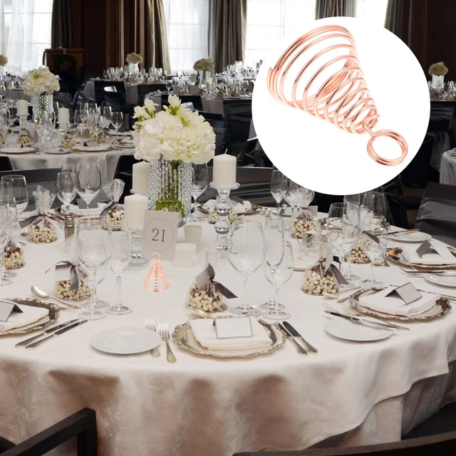 DOSSIER DE NOTES Porte-numéro Table Mariage Porte-photo Pour Bureau EUR ...