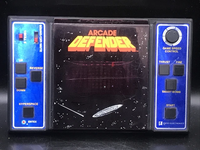 RARE HANDHELD WILLIAMS Arcade Defender 1982 Hand Held Games Console ...