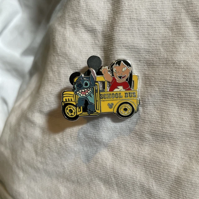 DISNEY SCHOOL BUS Lilo and Stitch Hidden Mickey Pin £38.52 - PicClick UK
