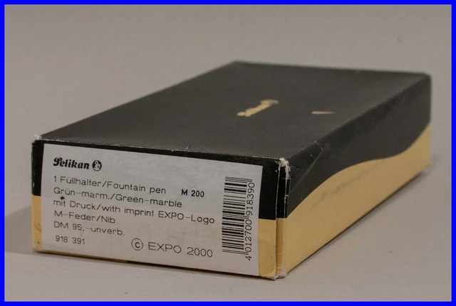PELIKAN M200 COFFRET Boîte pour 2 Stylo-Plume / Expo 2000 Hannover ...