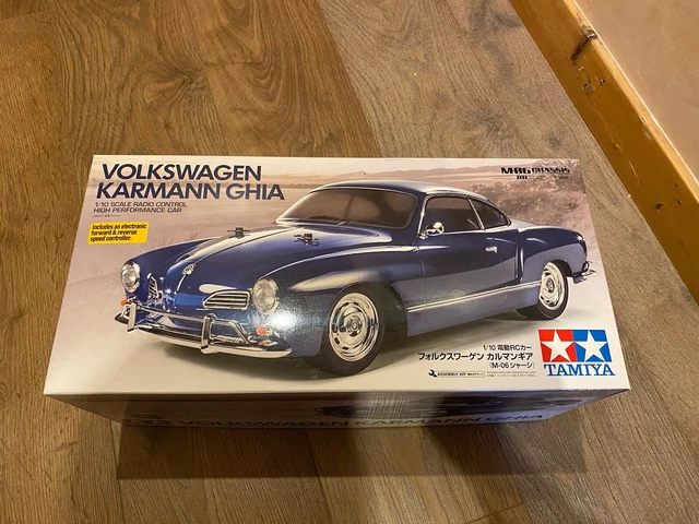 TAMIYA RC 1/10 scale VOLKSWAGEN KARMANN GHIA (M-06) 58677 with ESC £135 ...