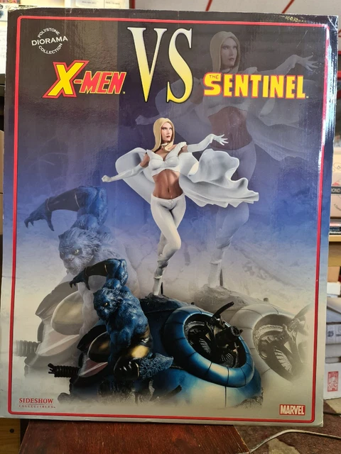 X-MEN VS THE Sentinel Polystein Diorama Kollektion Sideshow Weisses ...