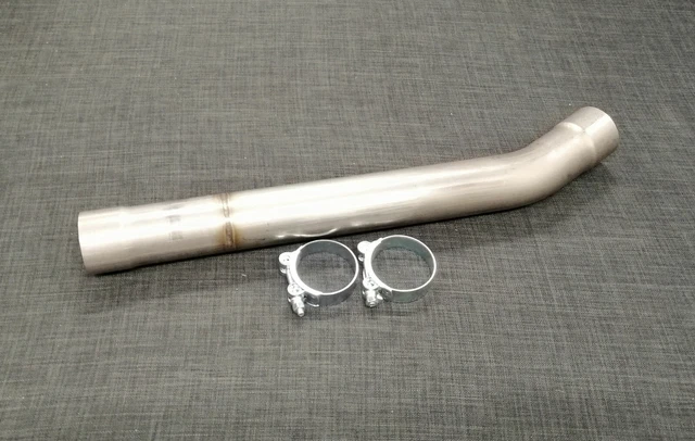 MINI COOPER S JCW (F56) Centre resonator mid silencer delete pipe deres ...