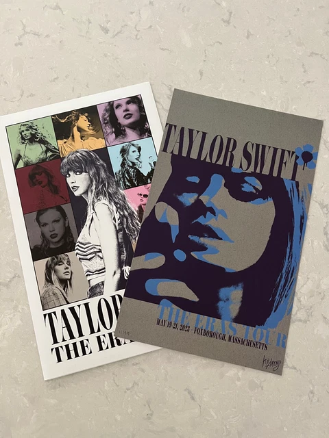 TAYLOR SWIFT THE Eras Tour VIP Foxboro MA City Poster & Envelope £40.20 ...