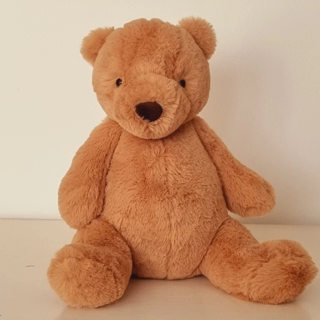 NEW JELLYCAT MEDIUM Puffles Bear Soft Toy Plush R. £156.70 - PicClick UK