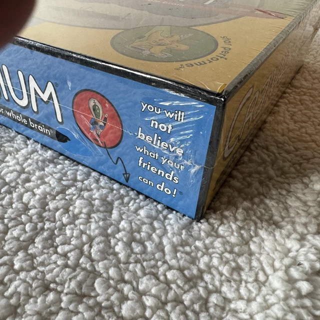 CRANIUM THE GAME For Your Whole Brain 2002 Board Game /New-Sealed $29. ...