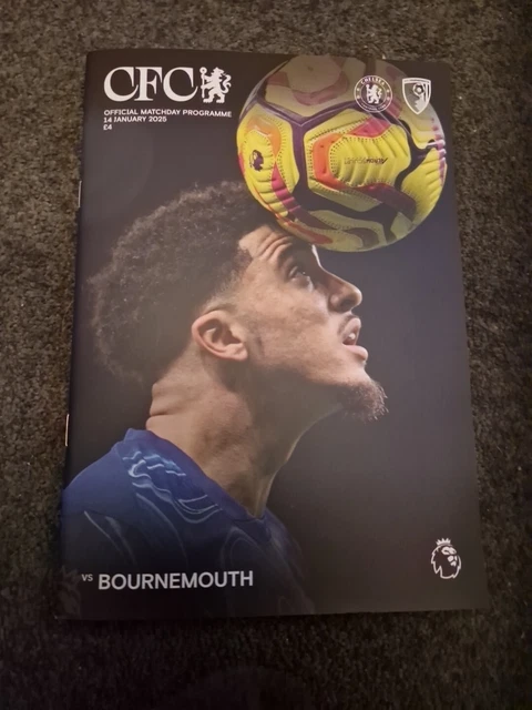 CHELSEA V BOURNEMOUTH Official Programme 2024-25 £2.00 - PicClick UK