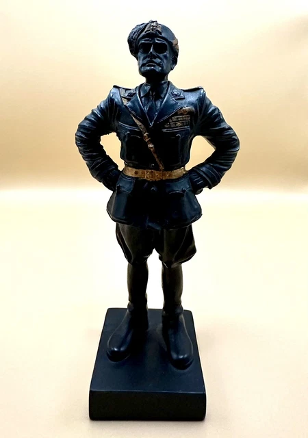 ITALY, MUSSOLINI THE Duce in Volunteer Militias uniform old figure ...