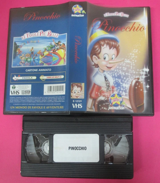 VHS FILM PINOCCHIO Die schönsten Märchen Animation STARDUST S 12121 ...