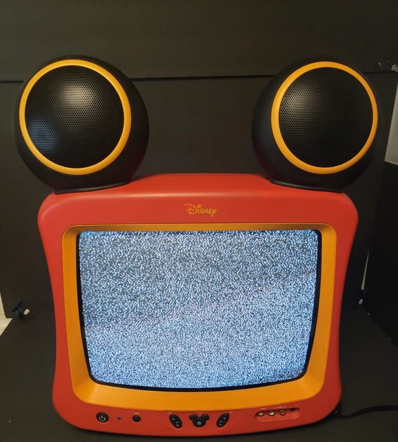 VINTAGE MICKEY MOUSE TV DT1350-C with Remote - Rare Collectible ...