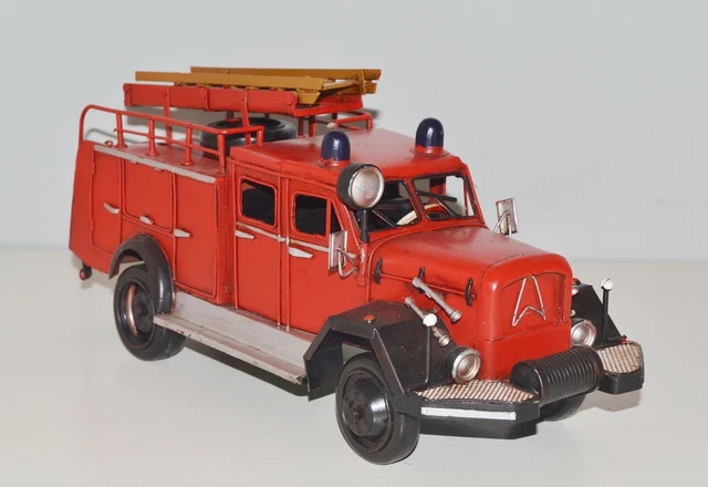BLECHMODELL FEUERWEHRAUTO AUTOMARKE Magirus Deutz TLF 16 Oldtimer L 33 ...