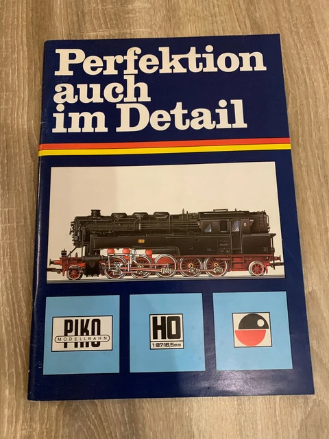 PIKO MODELLBAHN KATALOG H0 DDR 1984 Perfektion im Detail Vintage GDR £ ...