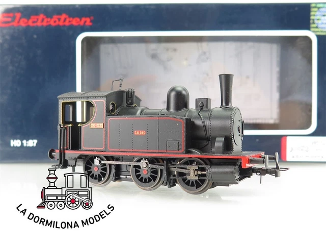 D744 H0 =DC ······ Electrotren E0048 Locomotora Vapor 030 Caldas Renfe ...