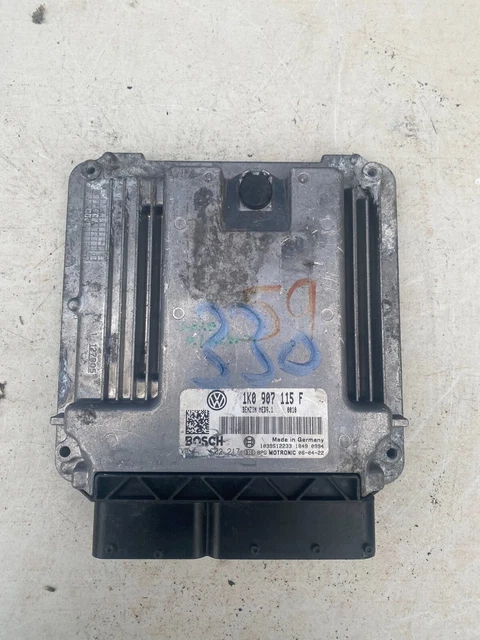 VW GOLF MK5 GTI Engine Control Unit ECU 1K0907115F 0261S02217 1K0 907 ...