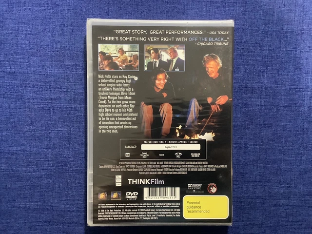 OFF THE BLACK (DVD, 2007) Nick Nolte - Brand New Sealed Region 4 £13.87 ...