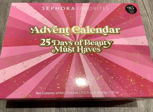 SEPHORA FAVORITES HOLIDAY Advent Calendar Set 25 Days Of Beauty Ltd Ed ... SEPHORA FAVORITES HOLIDAY Advent Calendar Set 25 Days Of Beauty Ltd Ed ...