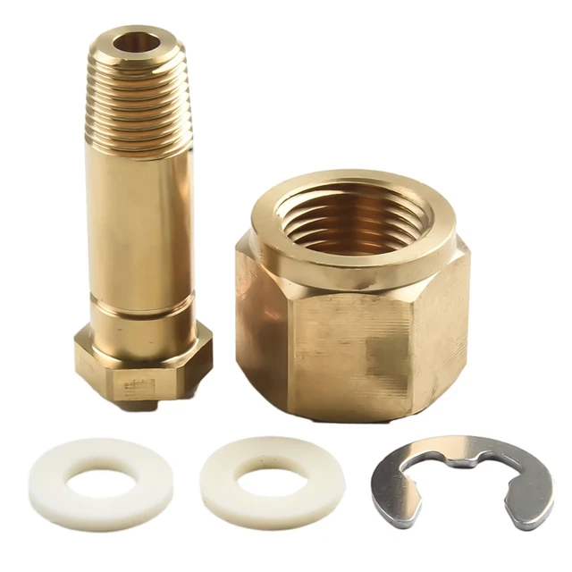 JOINT REGULATOR INLET Nuts RH Female Regulator NUT - Brass Nipple ...