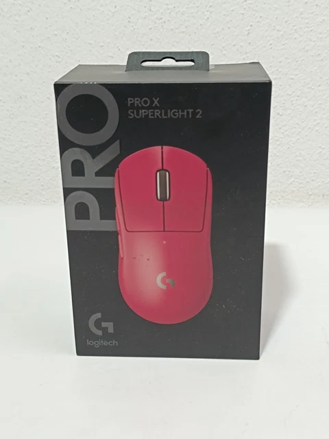 LOGITECH G PRO X Superlight 2 Wireless Gaming Maus Rot, HERO 2 Sensor ...