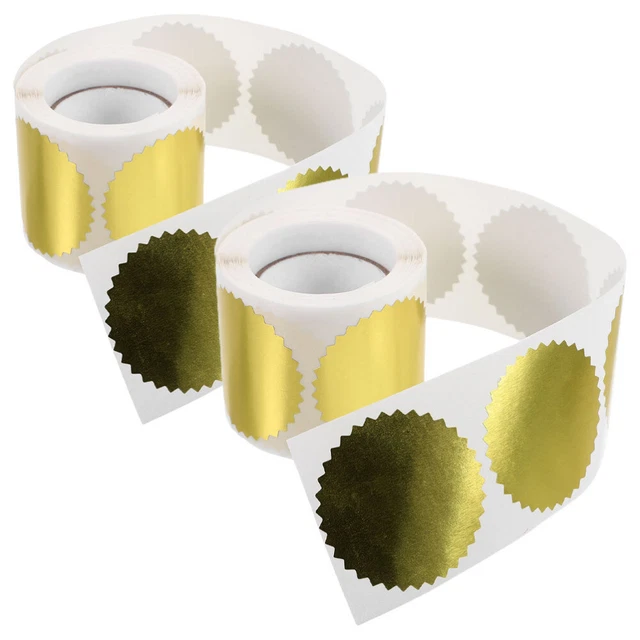 2 ROLLS MEDALS Stickers for Graduation Certificate Label Gear EUR 14,24 ...