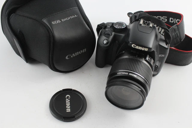 CANON EOS 450D DSLR DIGITAL CAMERA w/ Canon EF-S 18-55mm Lens WORKING £ ...