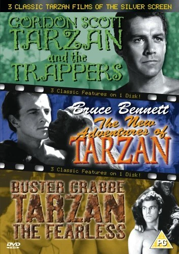 3 CLASSIC TARZAN Films of the Silver Screen DVD (2005) Gordon Scott ...