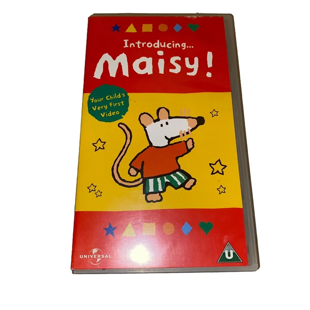 INTRODUCING MAISY! YOUR Childs Very First Video VHS Tape PAL U Rating ...