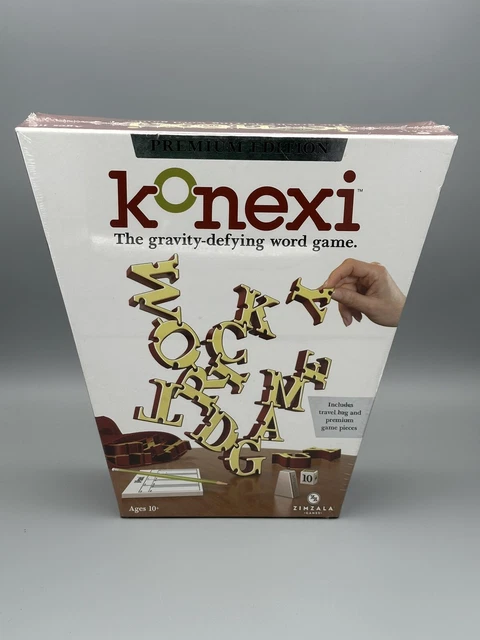 PREMIUM KONEXI GRAVITY Defying 3D Word Building Game Zimzala 2010 New ...