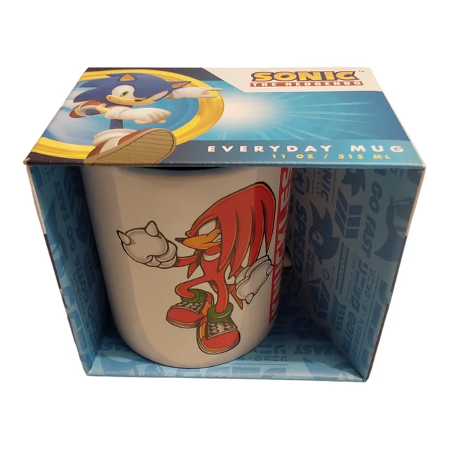 SEGA SONIC THE Hedgehog Knuckles the Echidna Everyday Boxed Mug New ...